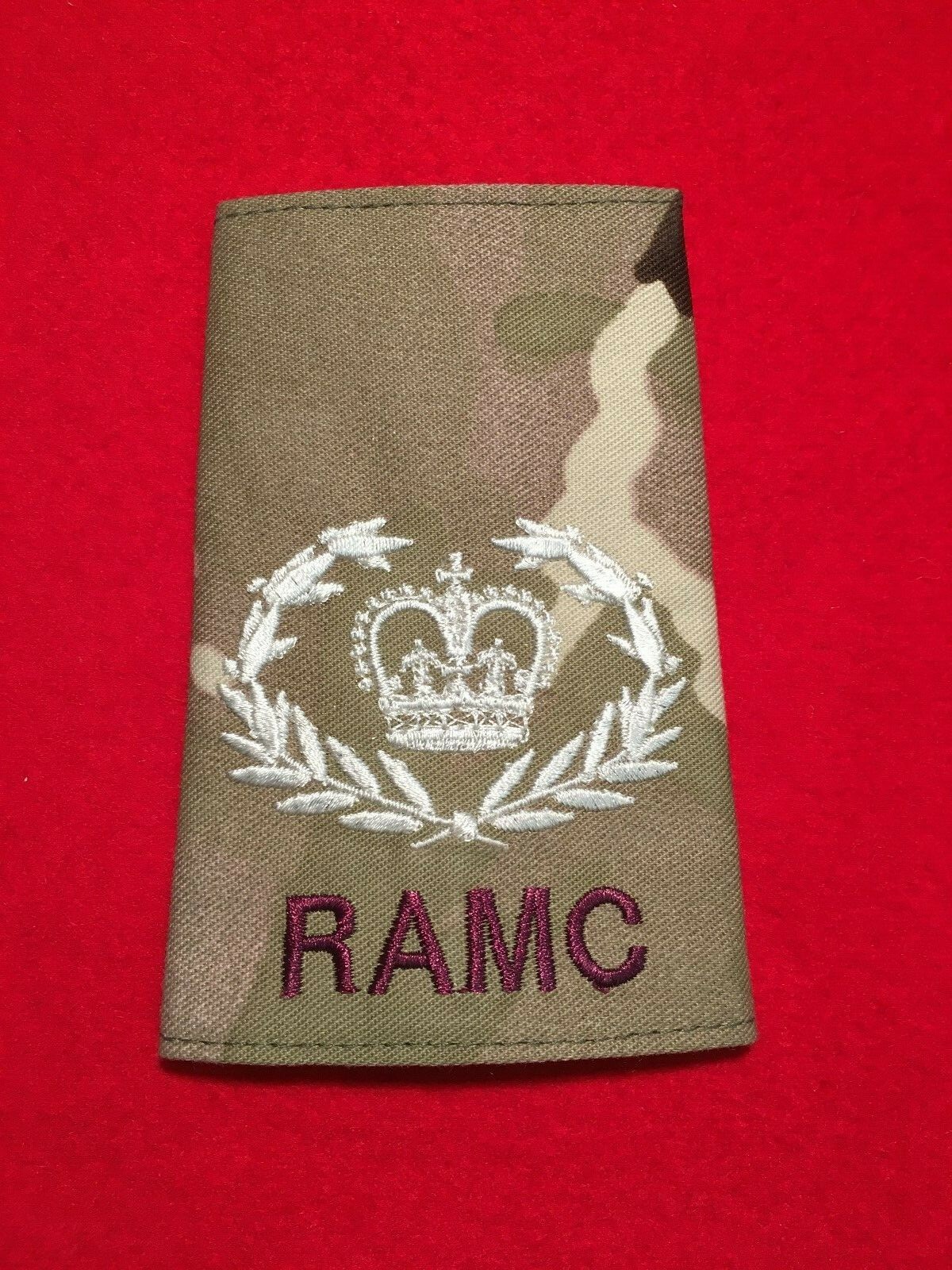 Quality Royal Army Medical Corps MTP Combat Rank Slide | eBay UK