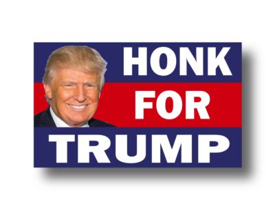 DONALD TRUMP 2024 HONK FOR TRUMP Sticker Decal Bumper window Car Van ...
