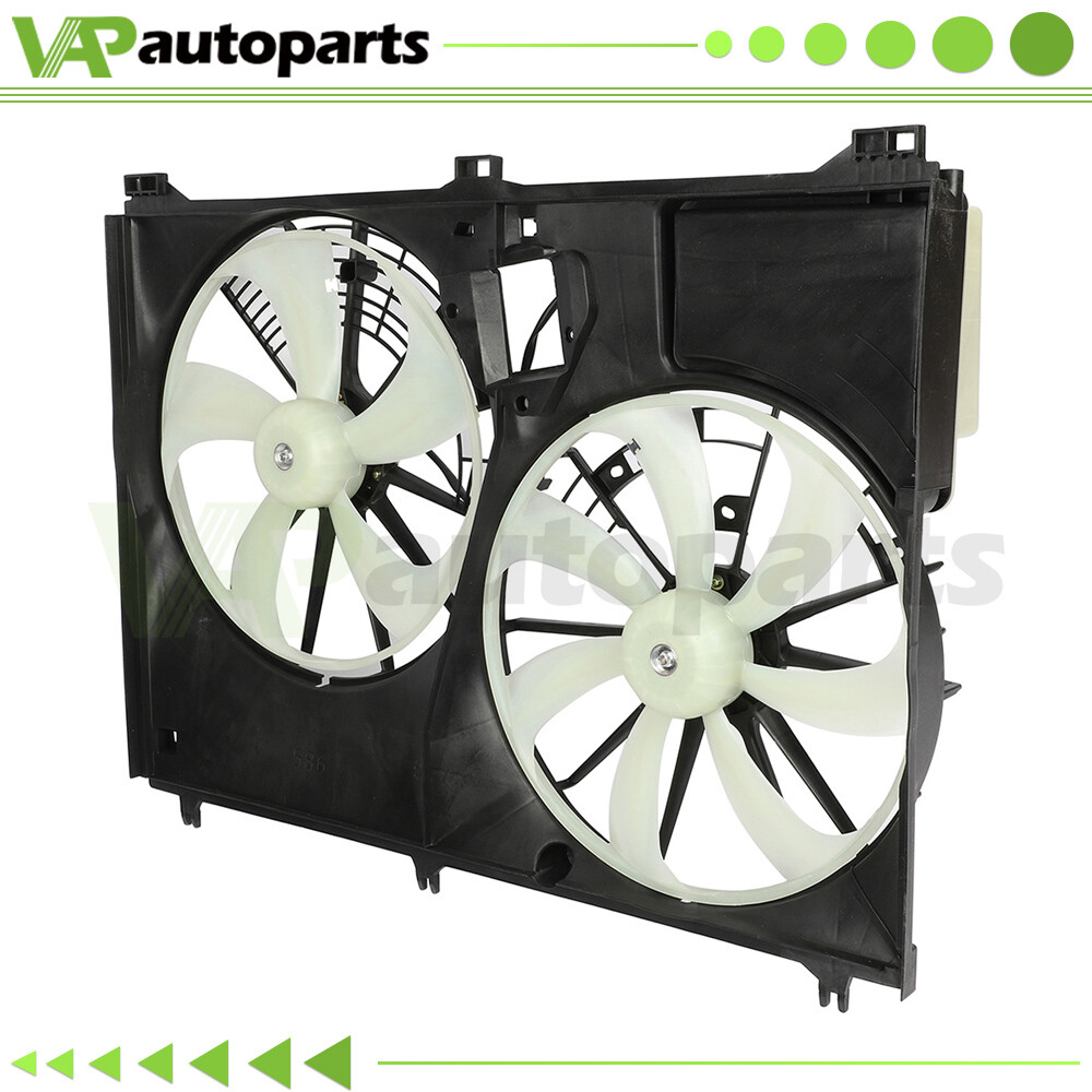 Radiator Condenser Cooling Fan Assembly For 2014 2015-2017 Toyota ...