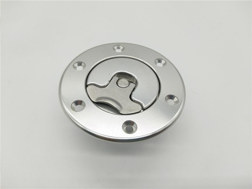 Universal Billet Aircraft Style Fuel Cell Gas Cap With 6 Hole Anodized ...