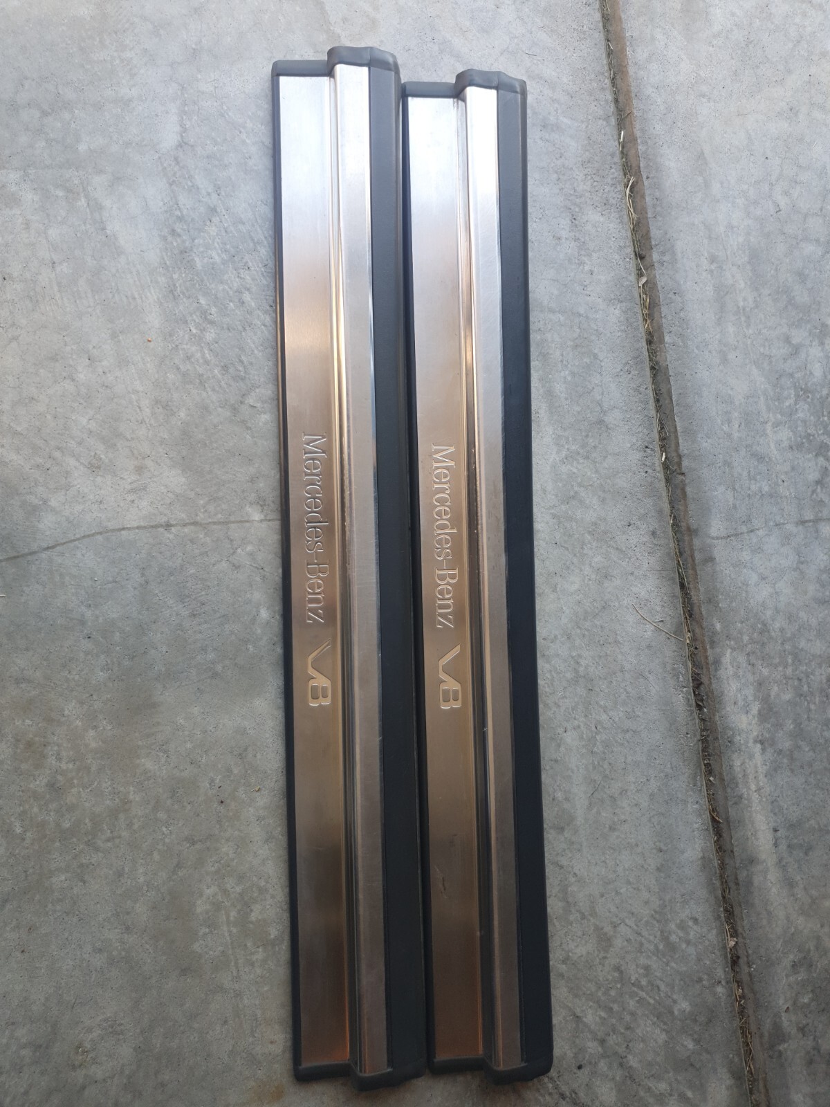 98-03 Mercedes clk w208 Door Sill Sills Scuff Plate Trim Set Clk430 V8 ...