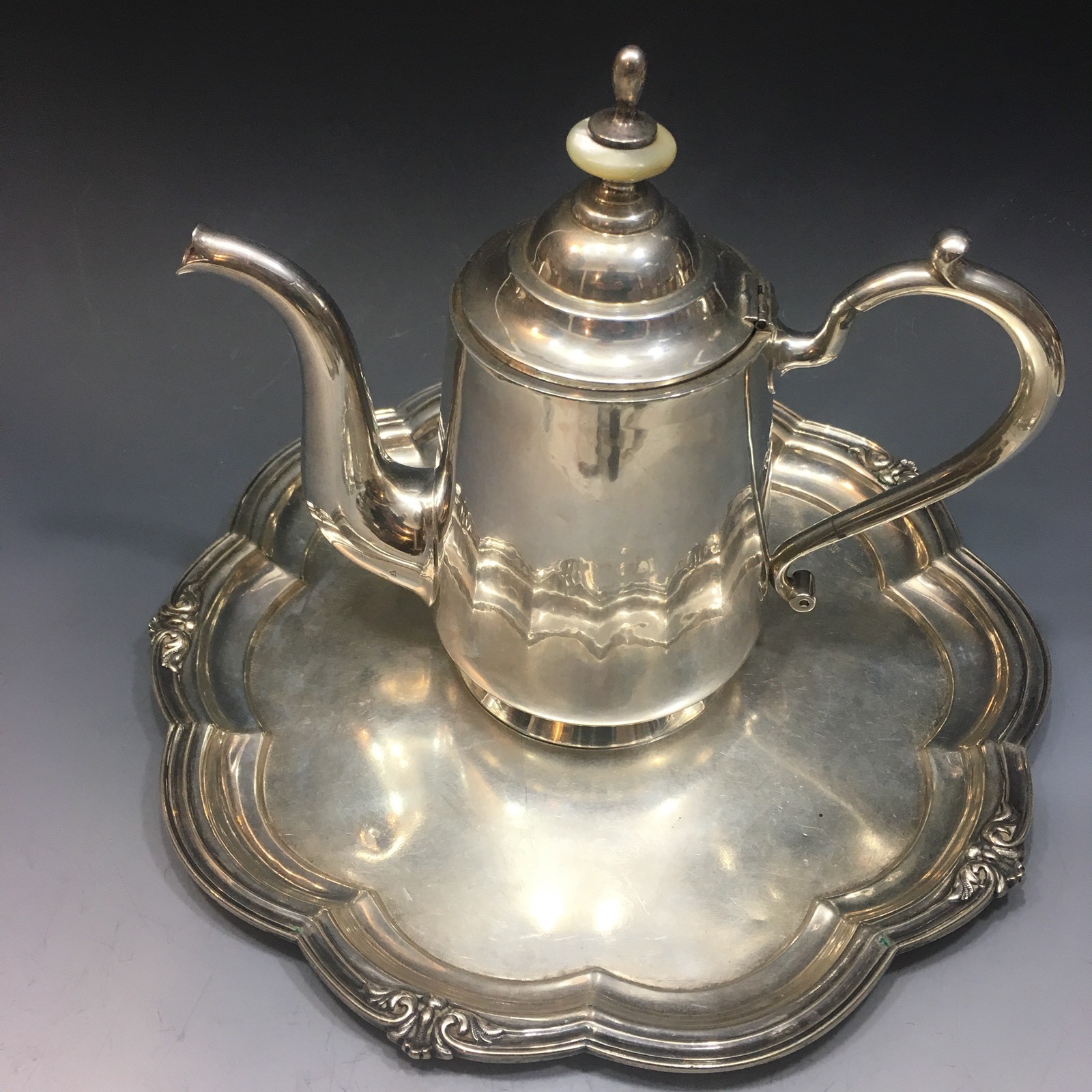Antique Imperial Russian 84 Silver Tea Set Service Tsar | eBay