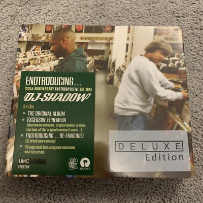 Endtroducing.. 20th Anniversary Endtrospective Edition 3 CD DJ Shadow ...