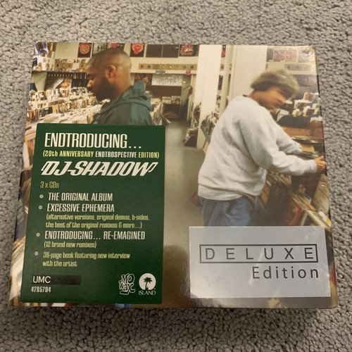 Endtroducing.. 20th Anniversary Endtrospective Edition 3 CD DJ Shadow ...
