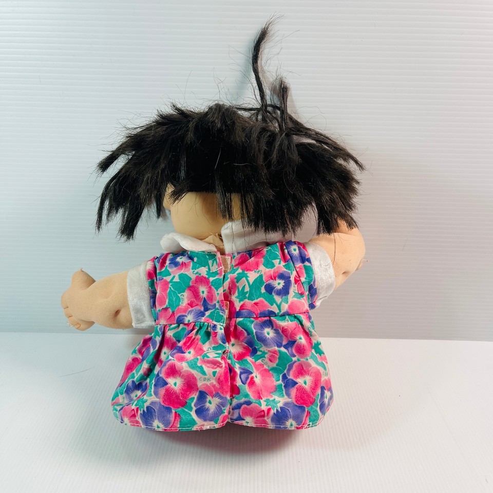 Cabbage Patch Doll Mattel First Edition CK44 1988 Vintage Black Hair ...