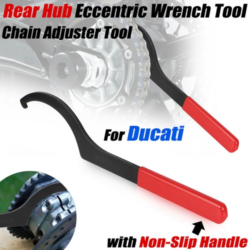 For Ducati Rear Hub Chain Adjust Wrench 748 848 916 996 998 1098 1198 ...