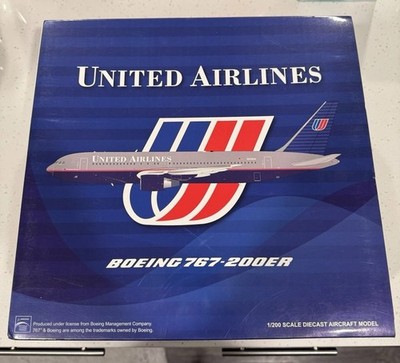 JC Wings 1:200 767-200 United Airlines N608UA | eBay