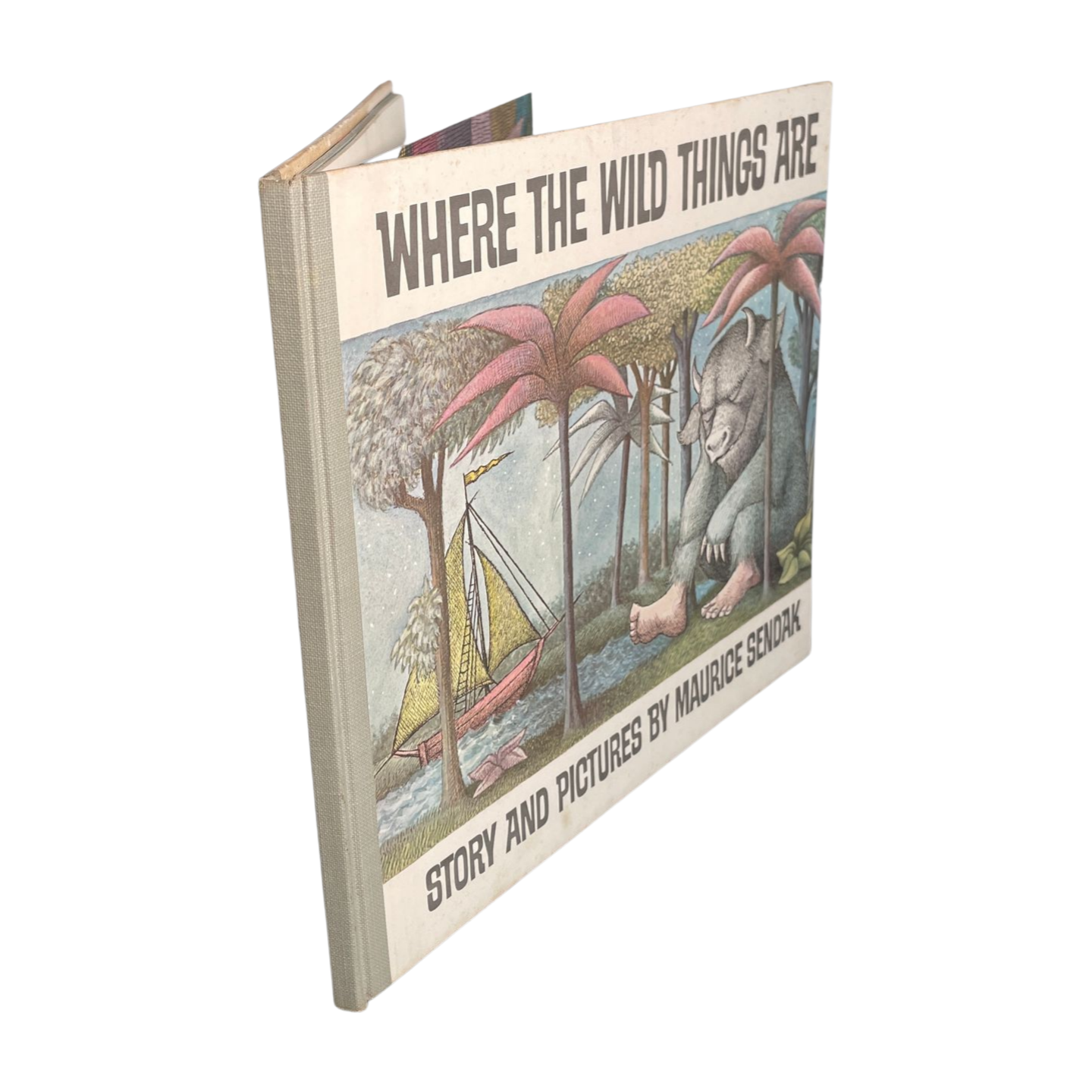 WHERE THE WILD THINGS ARE Maurice Sendak HB/DJ Early Printing Caldecott ...