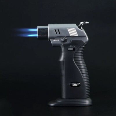 Tommy Cooking Double/ Single Flame Jet Windproof Crème Brûlée Torch ...