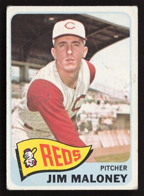 Jim Maloney 1965 Topps #530 Cincinnati Reds VG GS |0522 | eBay