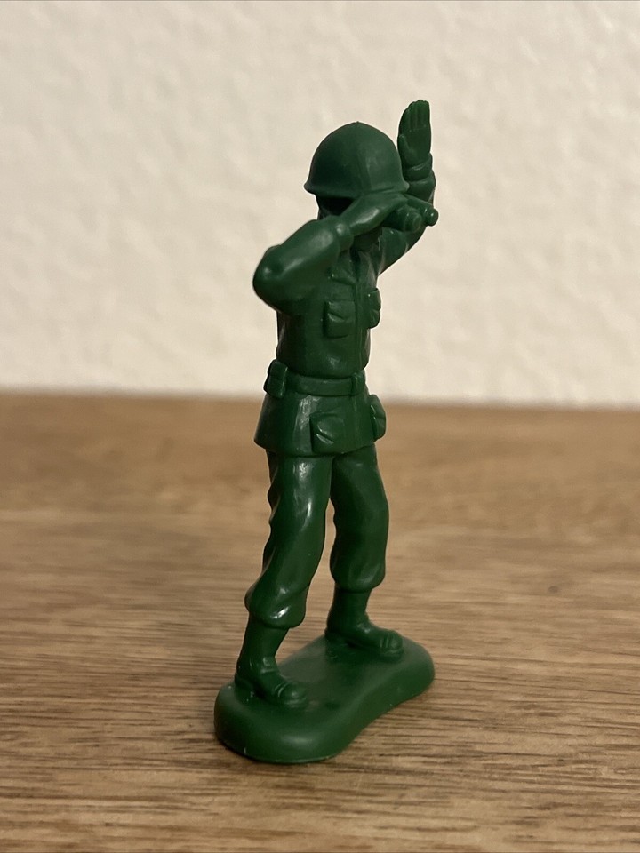 DISNEY PIXAR TOY STORY GREEN ARMY MEN 3” ACTION FIGURE VNTG (1995) TOY ...