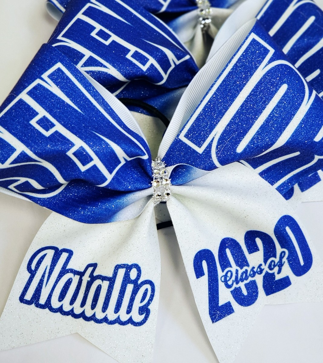 Embroidered Cheer Bows