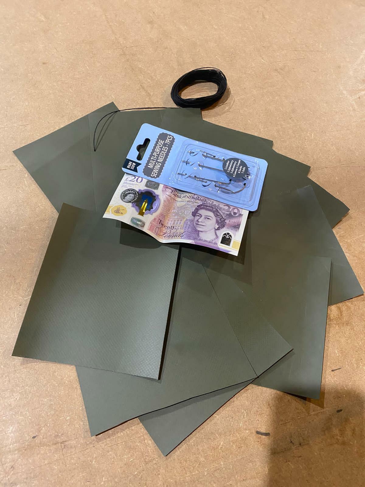 TENT/CANOPY REPAIR KIT - OVERNIGHT FIX - IDEAL FOR CAMPING/FESTIVAL ...