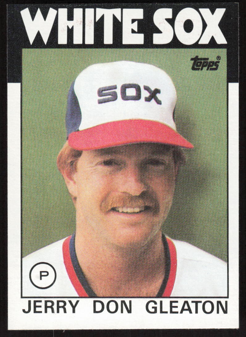 1986 Topps Jerry Don Gleaton #447 Chicago White Sox | eBay