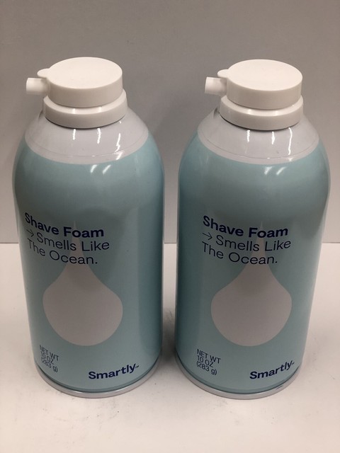 Smartly Shave Foam 10oz - Smells Like The Ocean for sale online | eBay