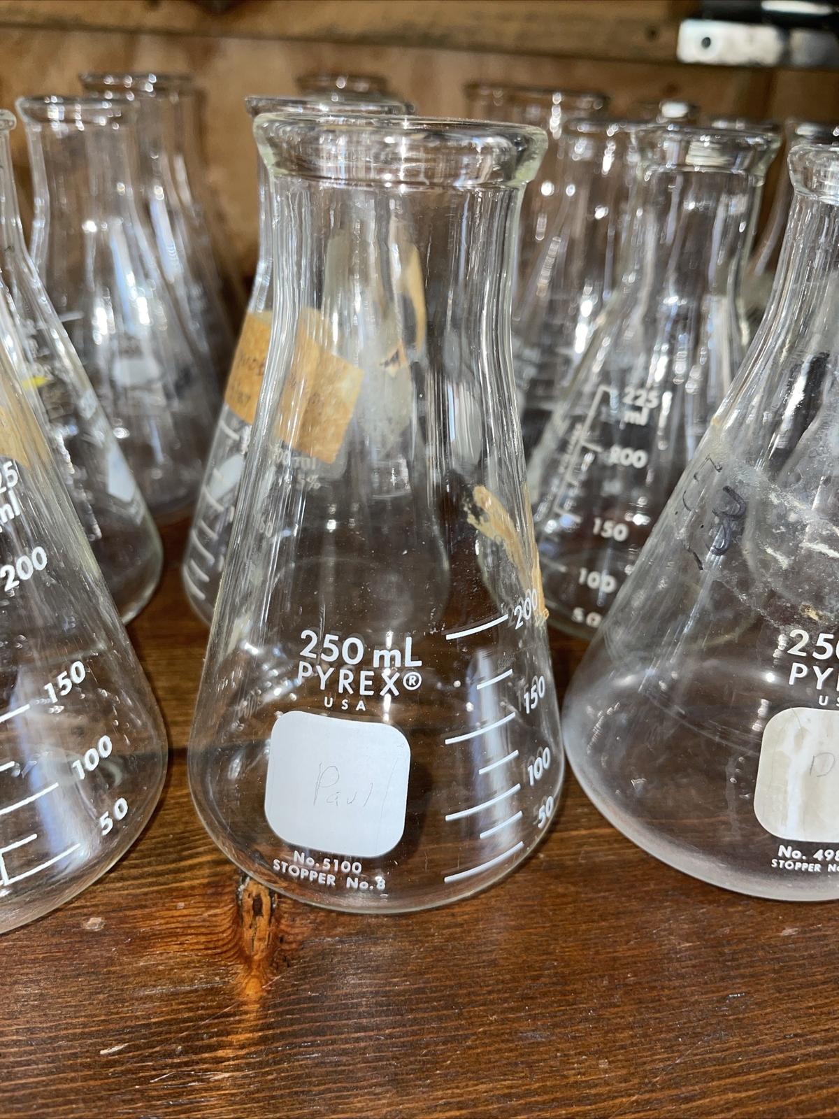 PYREX & KIMAX - Buy Singles - 250mL Glass Erlenmeyer Flask Choose a ...