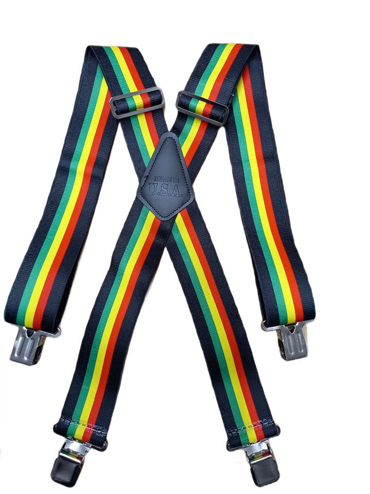 Men's Work Trouser Braces 2" Wide Heavy 50+ Designs - One Size Fits All ...