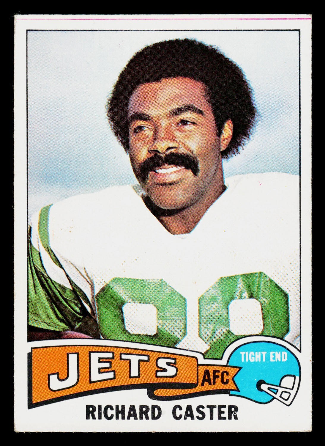 1975 Topps Football Card #515 Rich Caster New York Jets | eBay