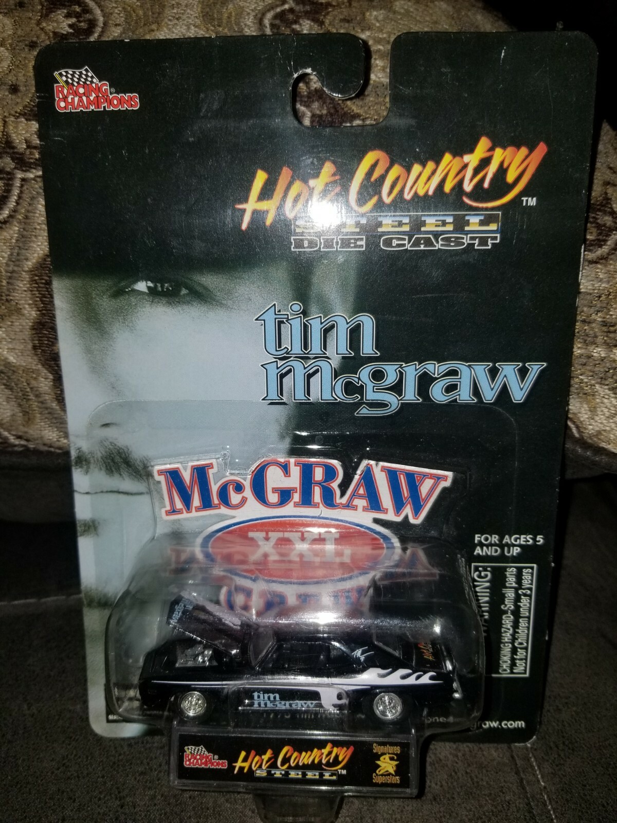 TIM MCGRAW 1998 Racing Champions ISSUE #17 HOT COUNTRY STEEL DIE CAST ...