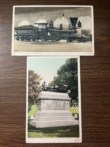 2 Chattanooga, Tennessee TN Postcards ~ Train, Monument, Andrew's ...