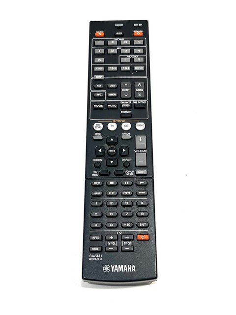 Genuine Yamaha Original Remote Control RAV331 Wt92670 for sale online ...
