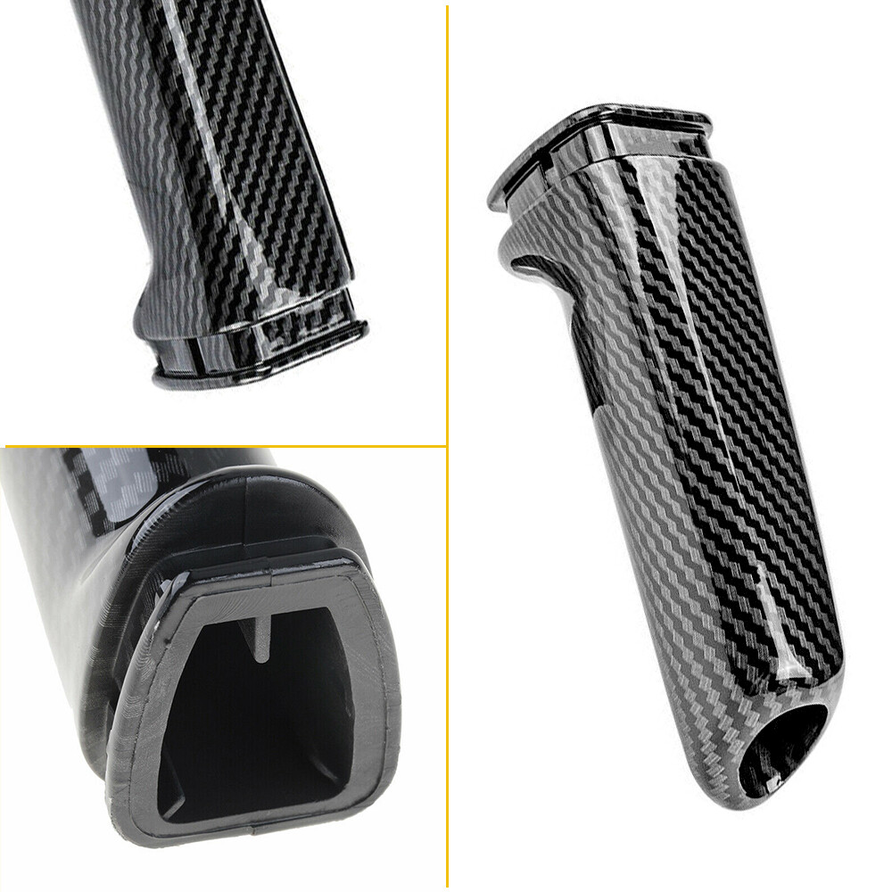 ABS Carbon Fiber Handbrake Brake Handle Cover FOR BMW E46 E90 E92 F30 ...