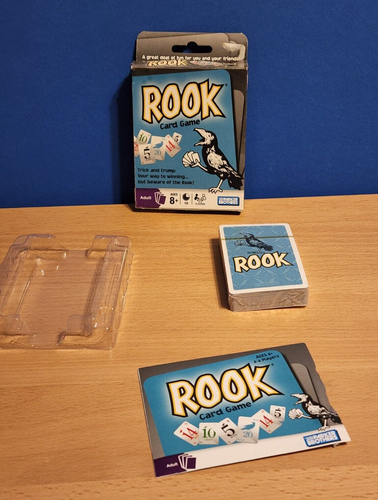 2008 Hasbro/Parker Brothers "Rook" Card Game for 2-6 Players Ages 8 ...