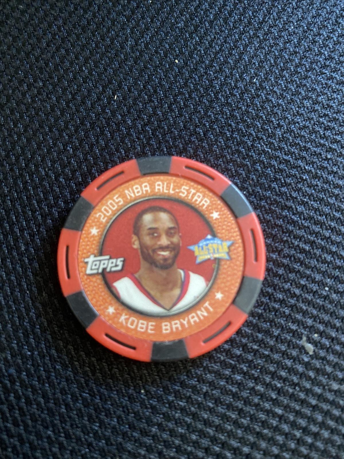 KOBE BRYANT 2005-06 ALLSTAR GAME TOPPS NBA COLLECTOR POKER CHIPS RED | eBay