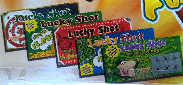 Fake Scratch Off Lottery Lotto Game 5 Tickets Joke Gag Gift Prank Lucky ...