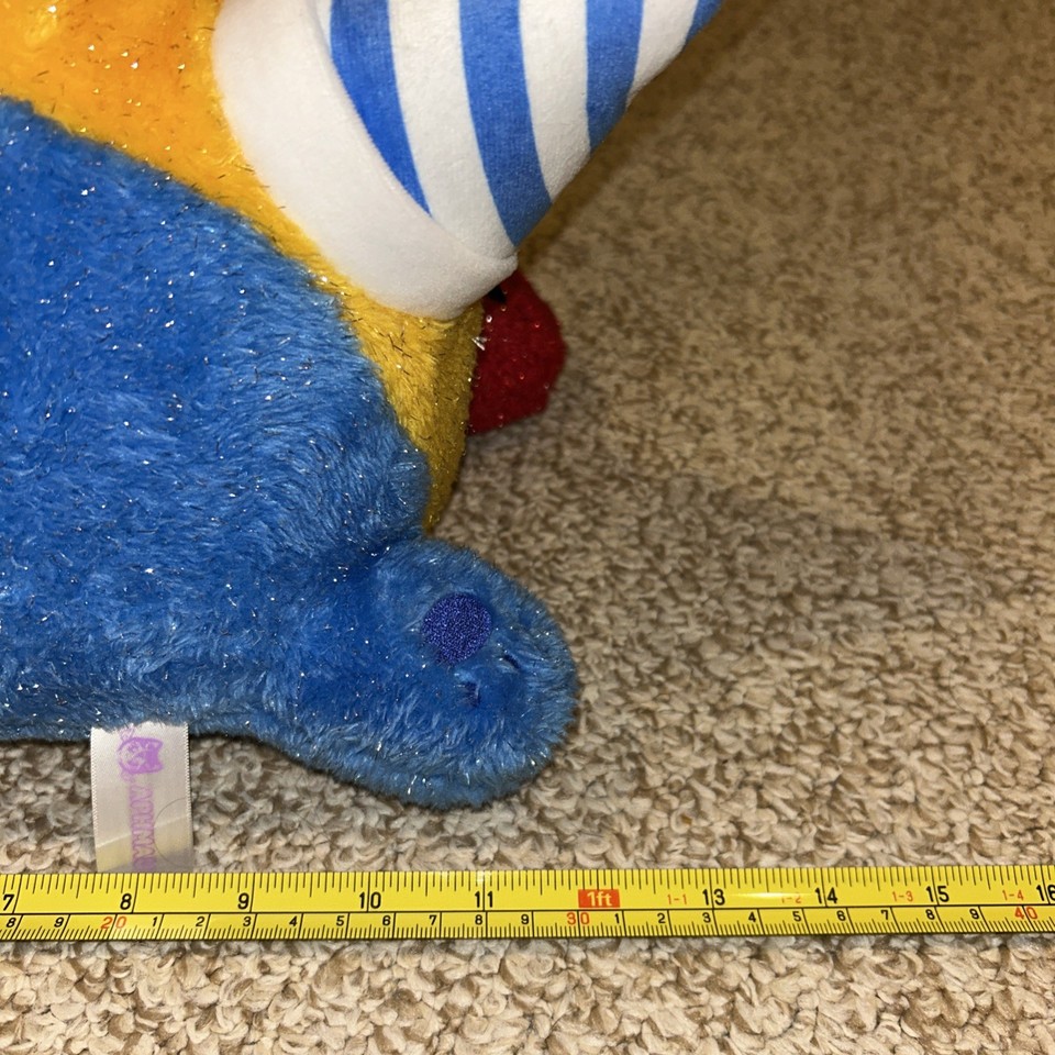 Aphmau Meemeows Snow Cone Cat 11" Carnival Treats Plush Red Yellow Blue ...