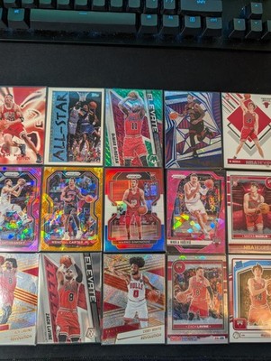 Chicago Bulls 15 Card Team Lot Rc Colored And Inserts | eBay