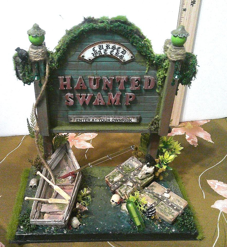 CURSED WATERS-HAUNTED SWAMP-ENTER AT YOUR OWN RISK | eBay