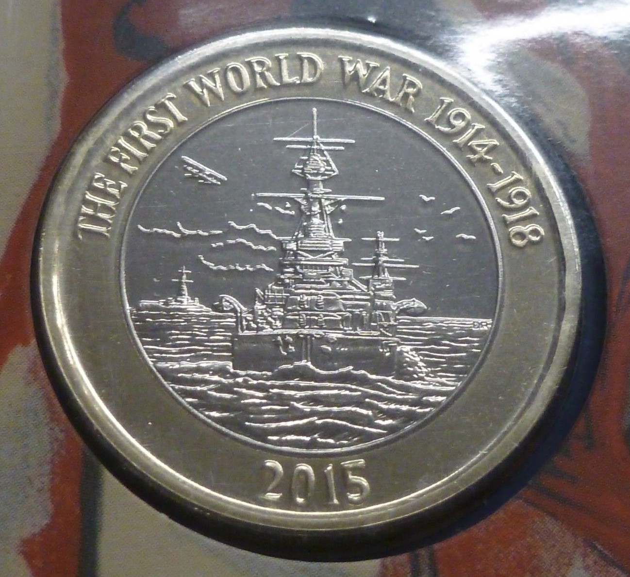 2015 Royal Navy First World War HMS Belfast Royal Mint BUnc £2 Coin ...