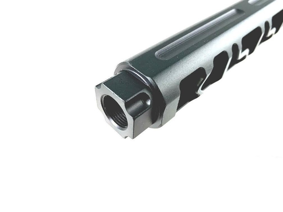 1/2''x28 Thread Muzzle Brake For 9mm Adapter Black,Silver,Red,Gold,Blue ...