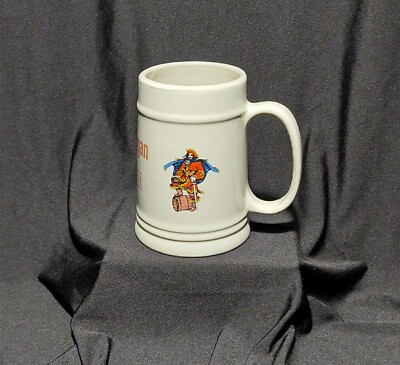 Vintage Captain Morgan Mug Beer Stein Tankard Spiced Rum Cup Ceramic ...