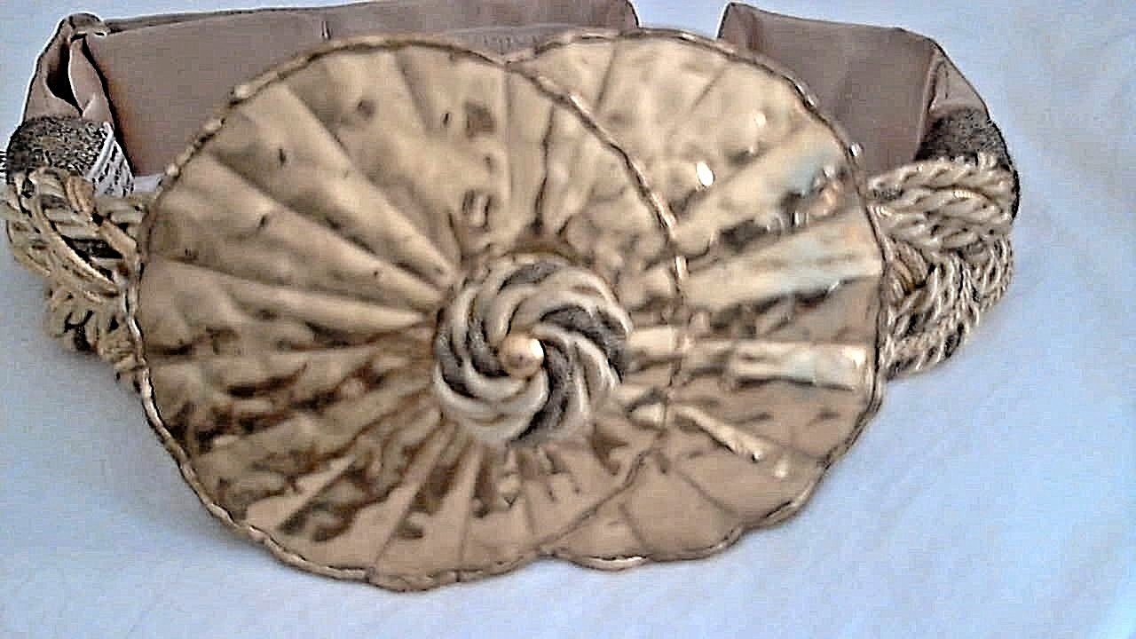 Pushpa Of Georgia Designer Belt Measures 38" From End To End Hook Loop ...