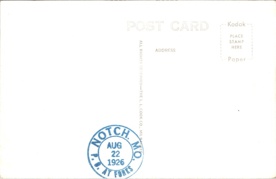 Real Photo Postcard O.R. Morrill Notch Post Office Missouri | eBay
