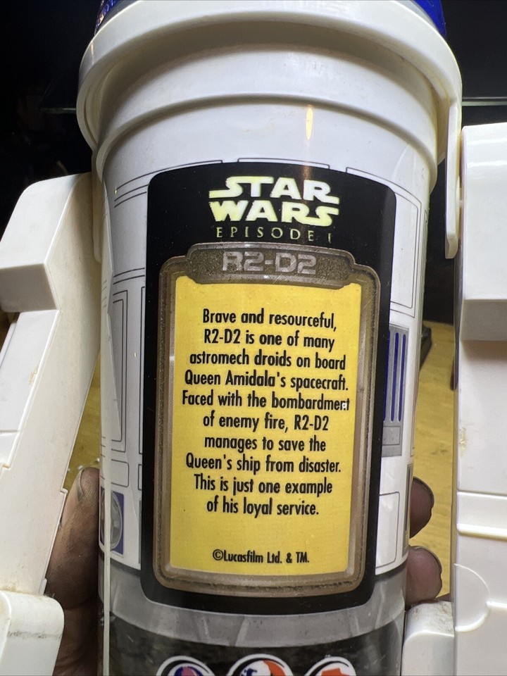 VINTAGE 1999 R2-D2 EPISODE 1 LARGE PROMO KFC-PIZZA HUT-TACO BELL | eBay