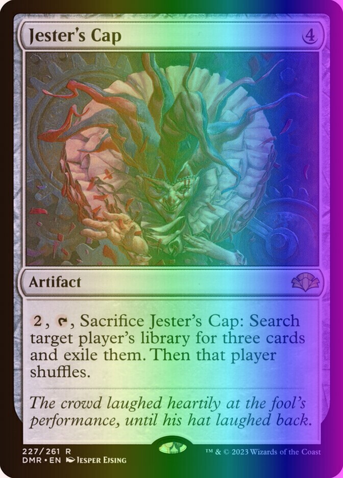MTG Magic the Gathering Jester's Cap (227/481) Dominaria Remastered NM ...