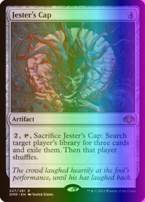 MTG Magic the Gathering Jester's Cap (227/481) Dominaria Remastered NM ...