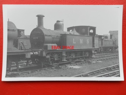 PHOTO LMS 0-6-0T EX MIDLAND RLY CLASS 1377 LOCO NO (4)1779 | eBay