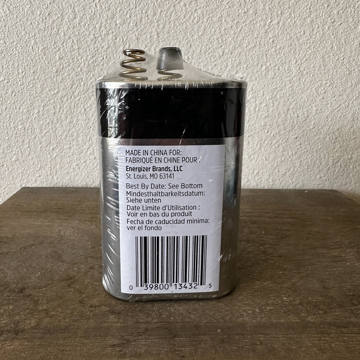 Energizer Eveready Alkaline 529 Lantern 6v Battery Spring Terminals