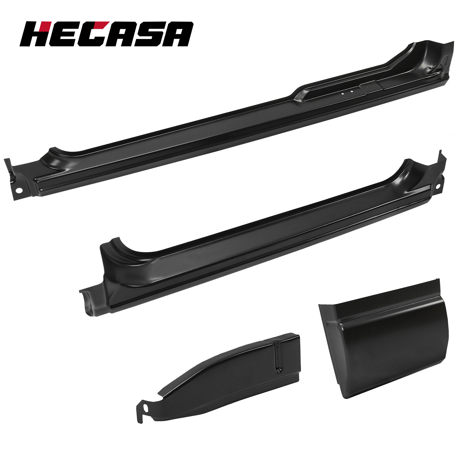 4Pcs Kit Rocker Panels & Cab Corners LH RH For S10 Sonoma Extended Cab ...