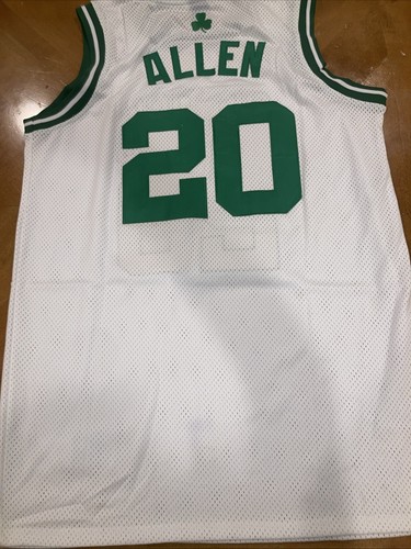 Adidas Boston Celtics Ray Allen Jersey #20 Men's Large SEWN White - K56 ...