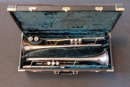 Bach Bb Stradivarius Trumpet & Clone Bach Bb Strad – Two Trumpets ...