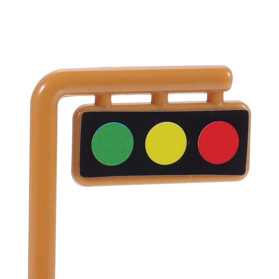 2 Sets Toy Stop Sign Small Street Signs Toys Construction Site ...