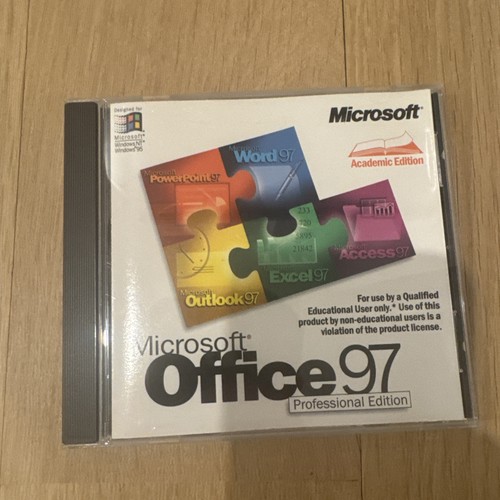 Microsoft Office 97 Professional Edition CD-ROM Key Code Product Key ...