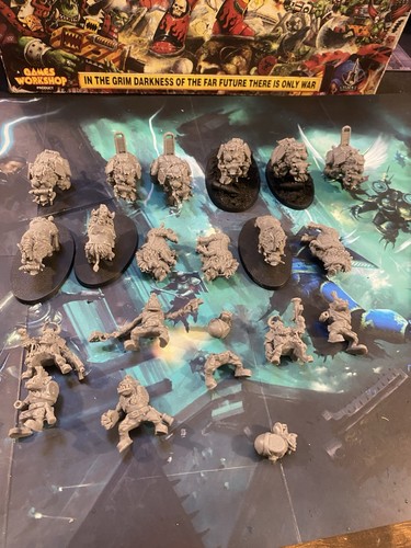 Warhammer 40K Orks 2nd edition Boar Boyz Cyber Boars Squighog Boyz x7 ...