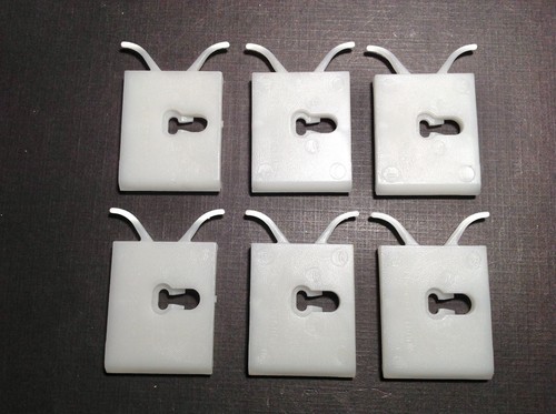 6 pcs 1988-1995 Pontiac Grand Prix rocker panel moulding clips NORS ...