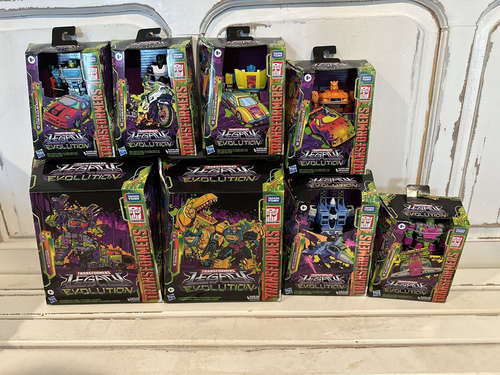 Transformers Generations Legacy G2 Toxitron Collection Lot Grimlock ...